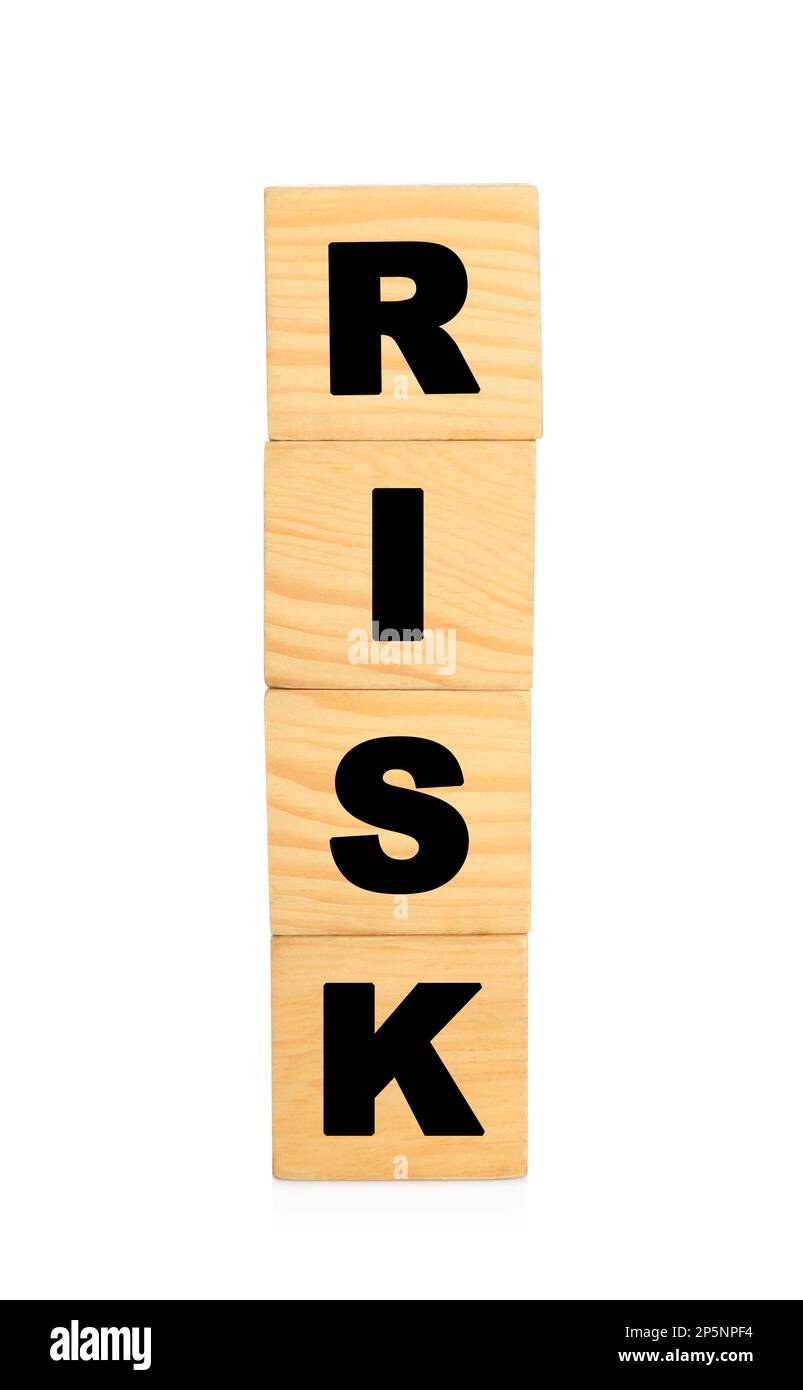 Security word on wooden Cut Out Stock Images & Pictures - Alamy