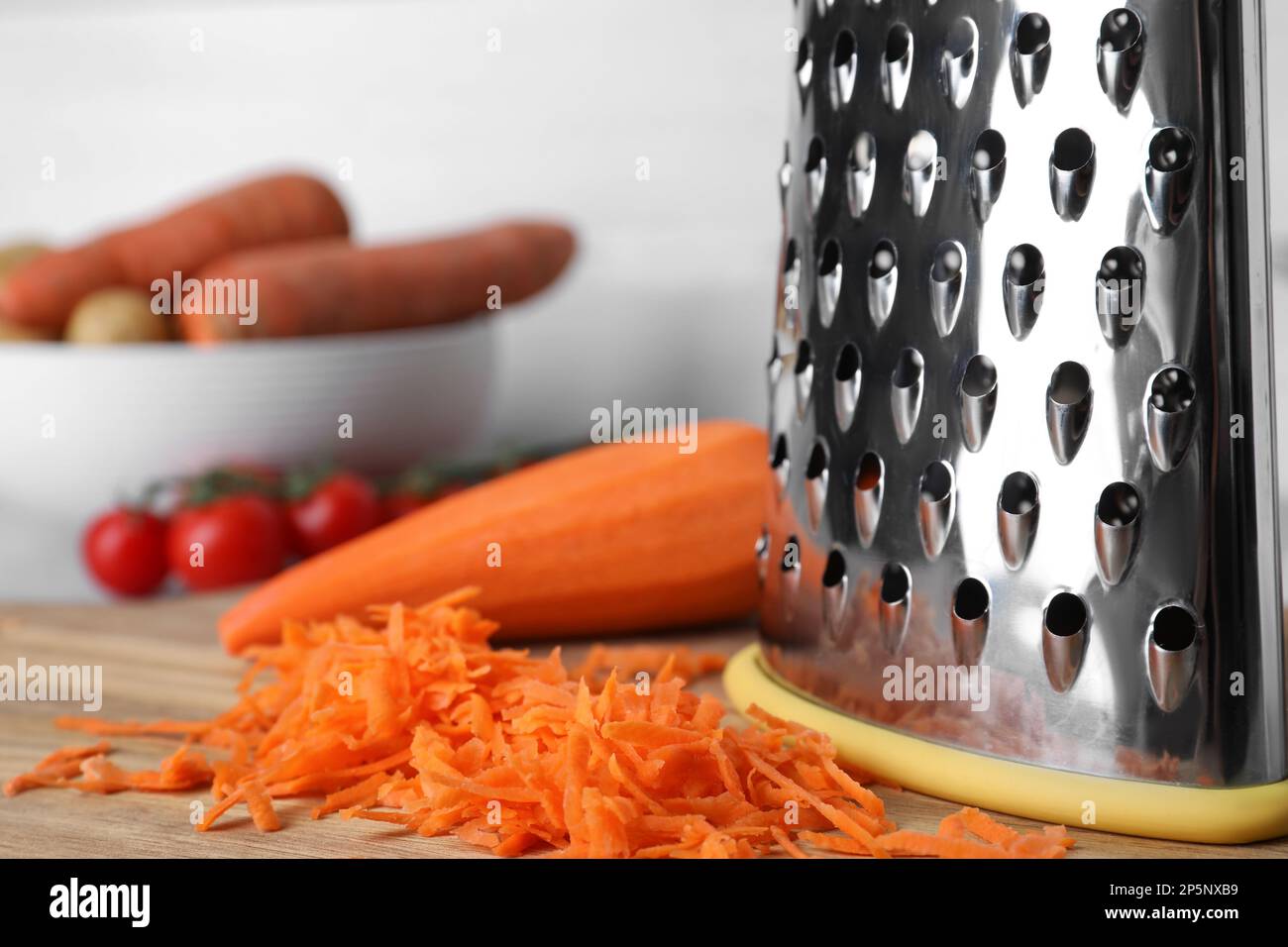Fresh carrot grater on hi-res stock photography and images - Alamy