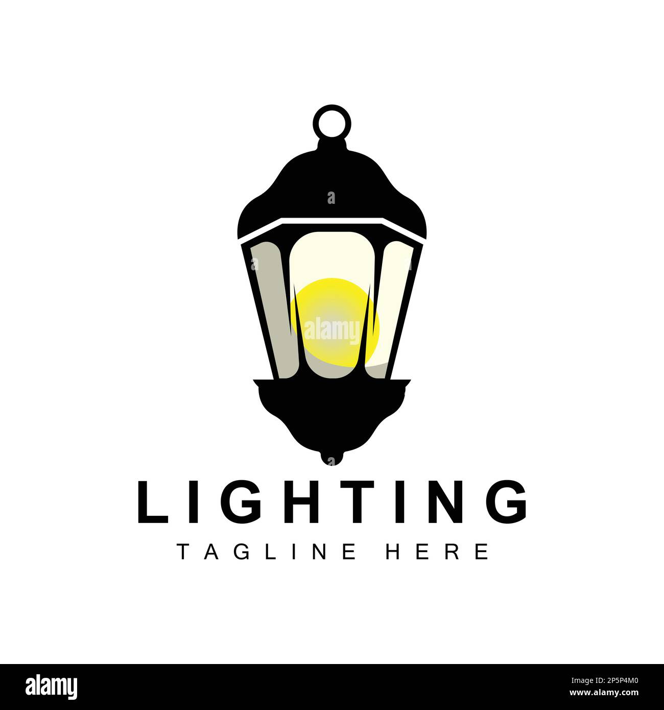 Street lamp logo hi-res stock photography and images - Alamy