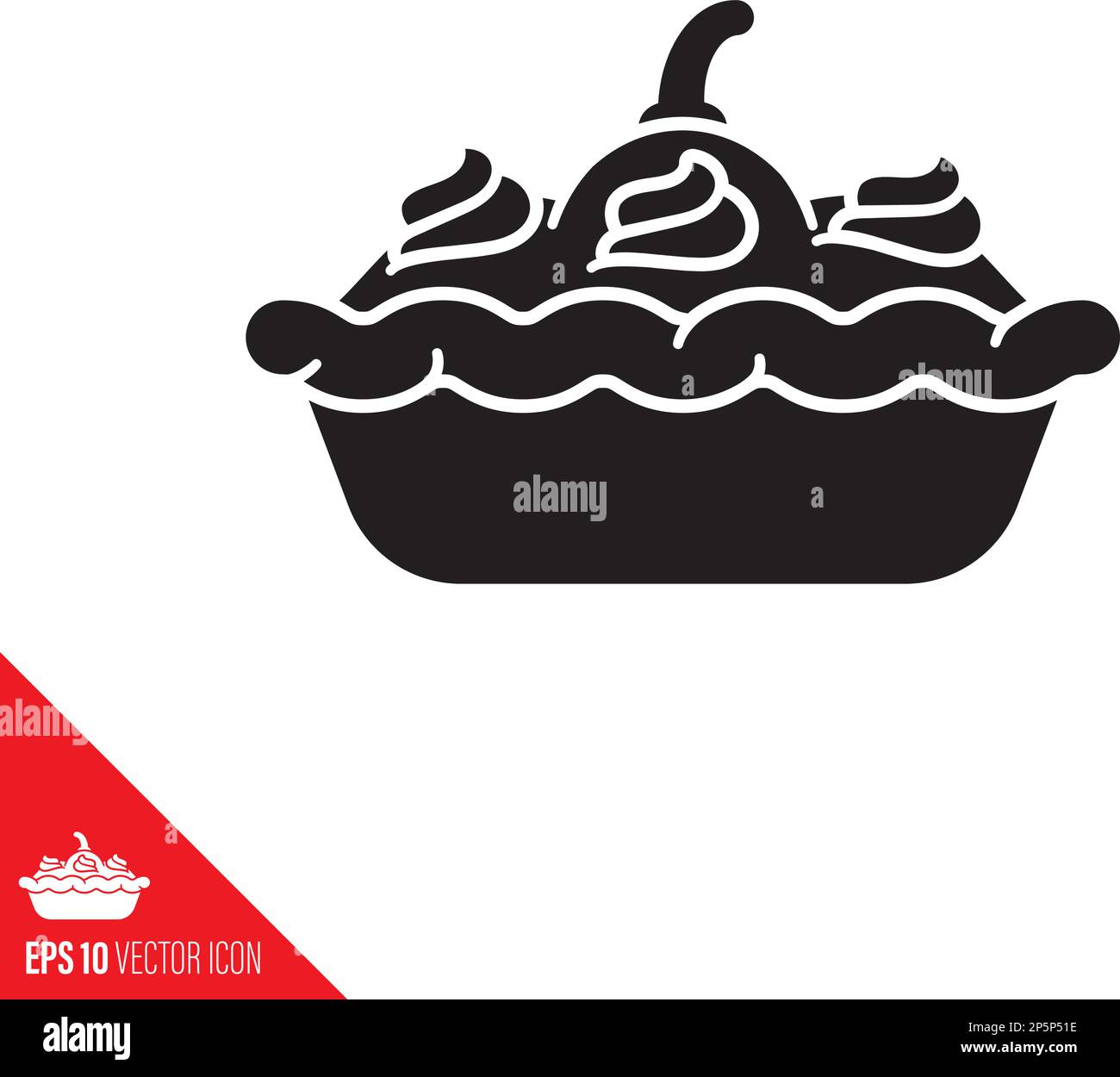 Cake icon sweet holidays Stock Vector Images - Alamy