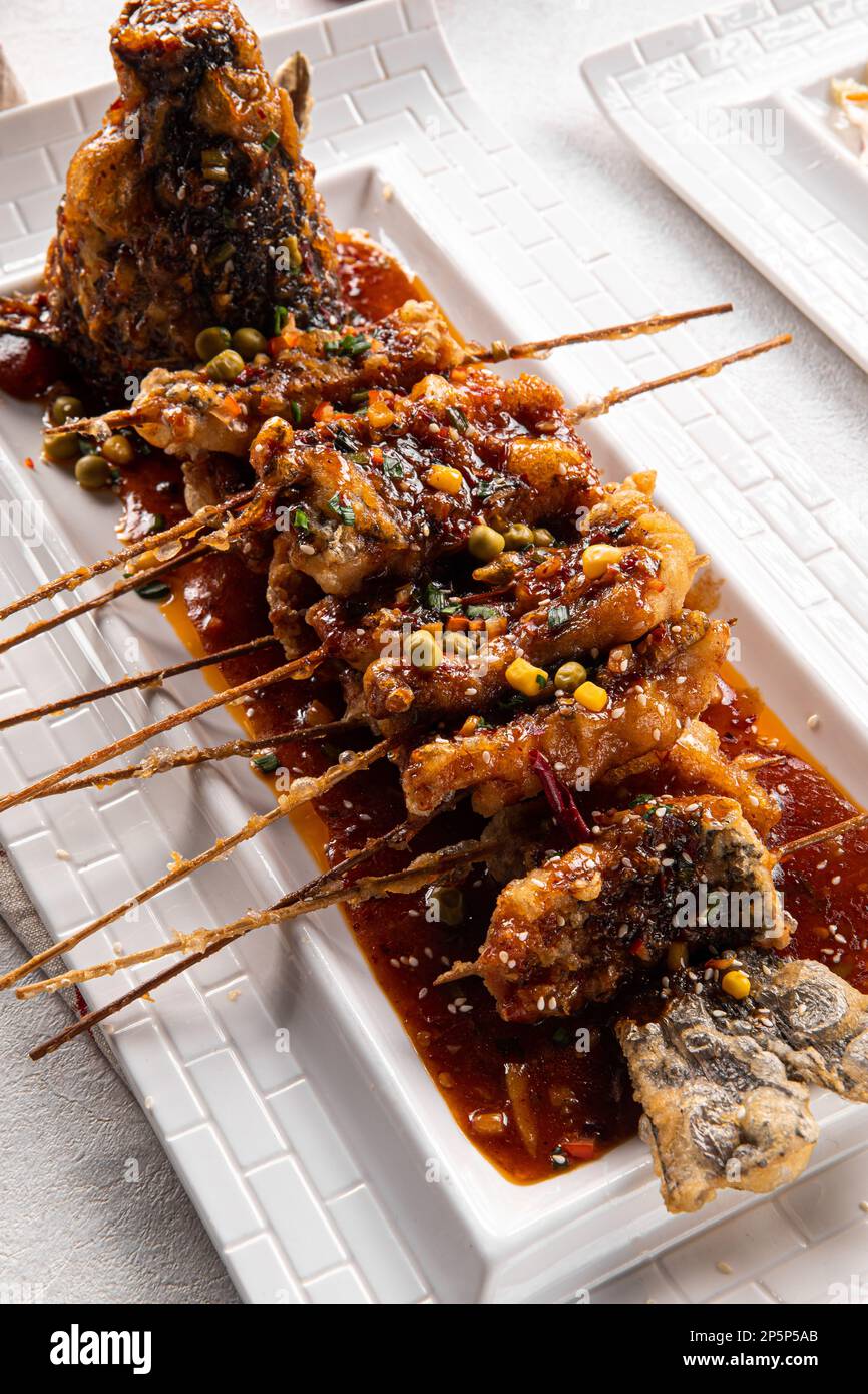 Plate chinese carp fish hi-res stock photography and images - Alamy