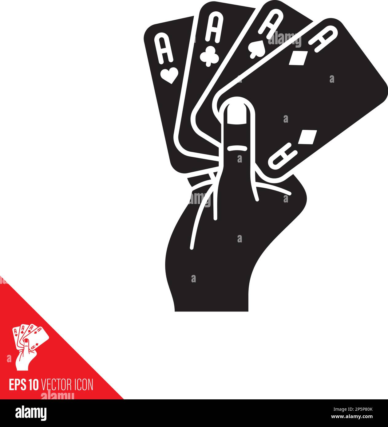 Playing cards vector vectors hi-res stock photography and images - Alamy