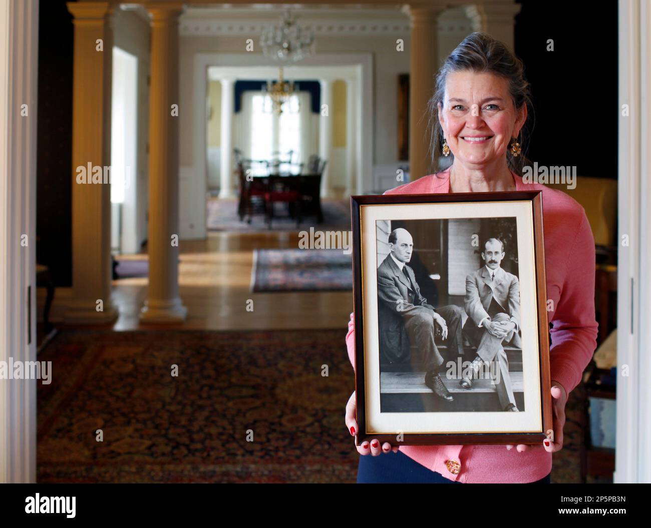 In this Jan. 14, 2013, photo, Amanda Wright-Lane, great grand-niece of ...