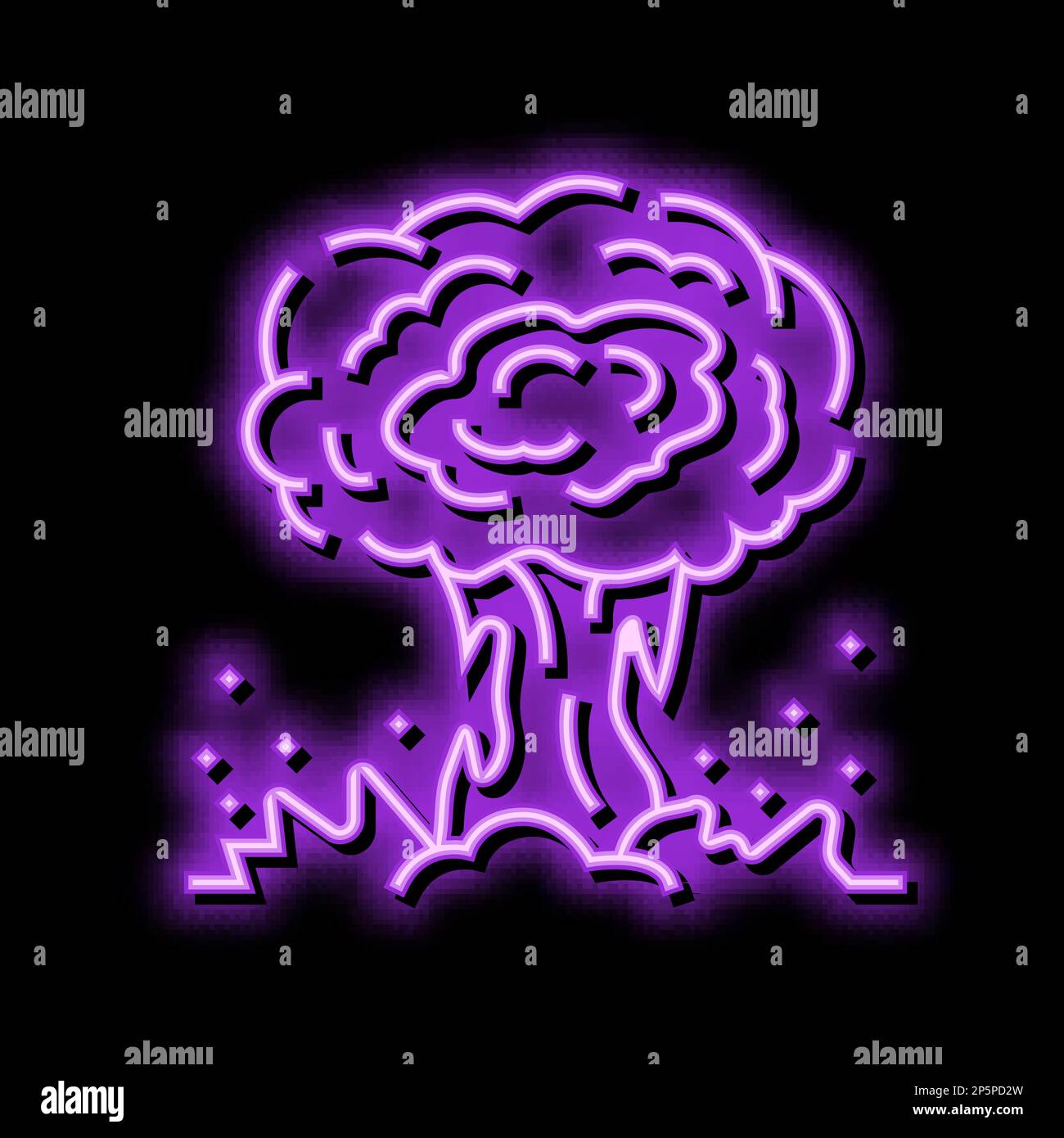 explosion fire neon glow icon illustration Stock Vector Image & Art - Alamy