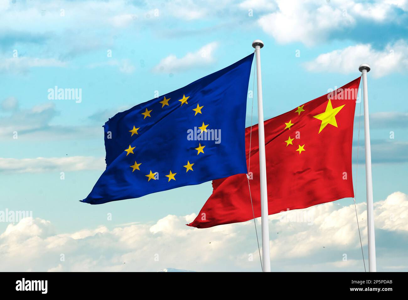 China vs european union hi-res stock photography and images - Alamy