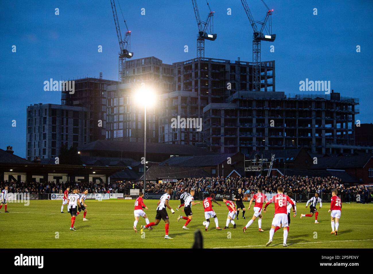 Wrexham football club stadium hi-res stock photography and images - Alamy