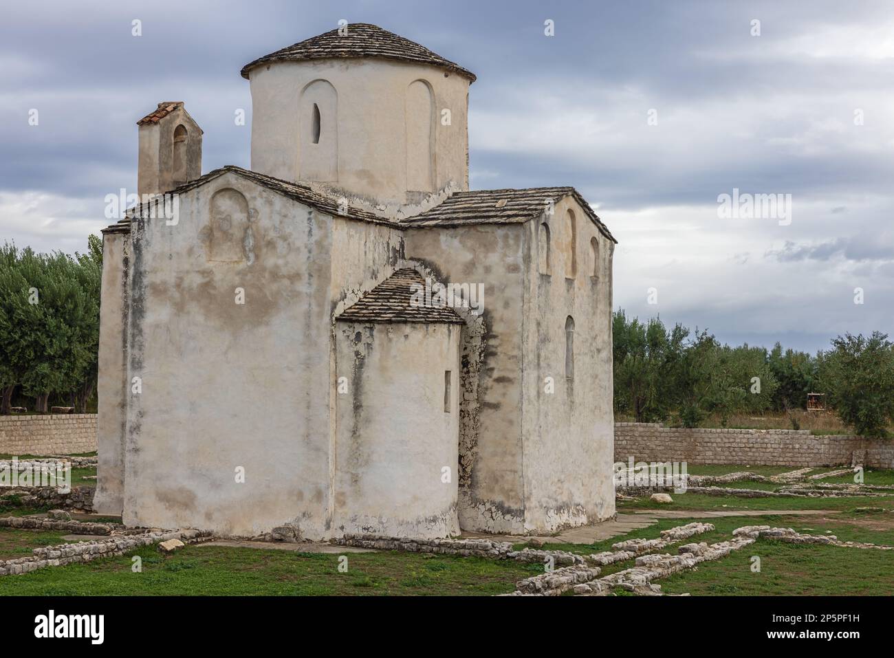 Church of the Holy Cross in Nin, also known as the smallest cathedral ...