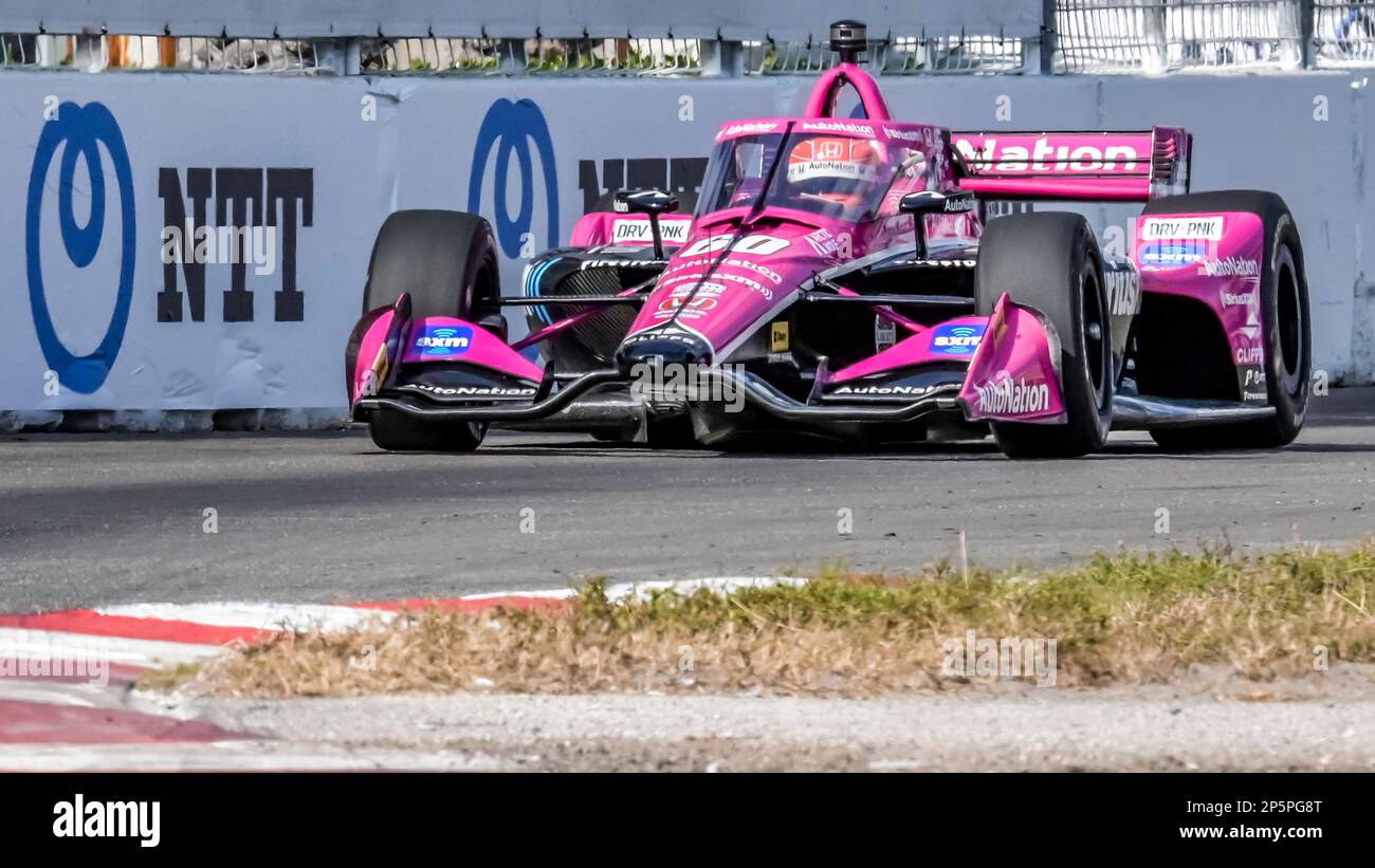Simon Pagenaud drives the Meyer Shank Racing Honda (car 60) during the ...