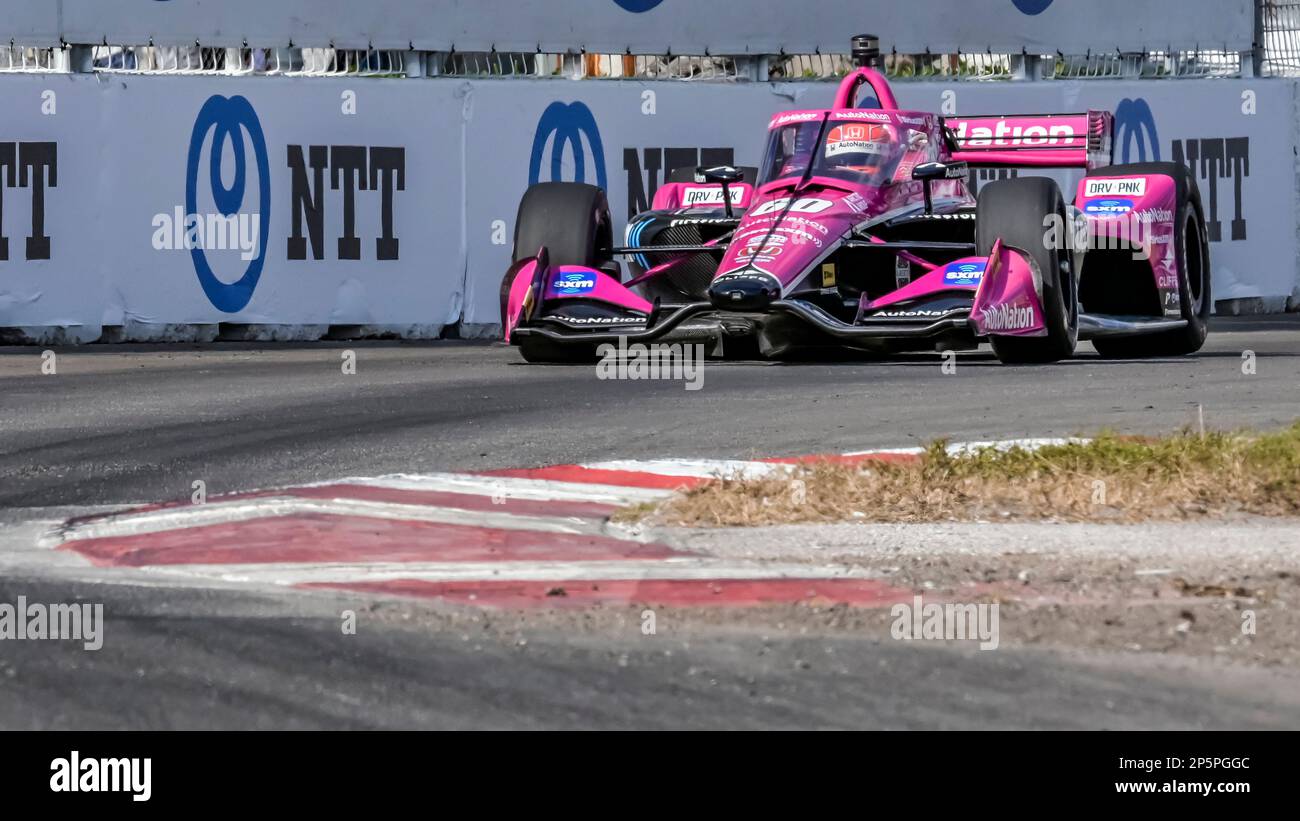 Simon Pagenaud drives the Meyer Shank Racing Honda (car 60) during the ...