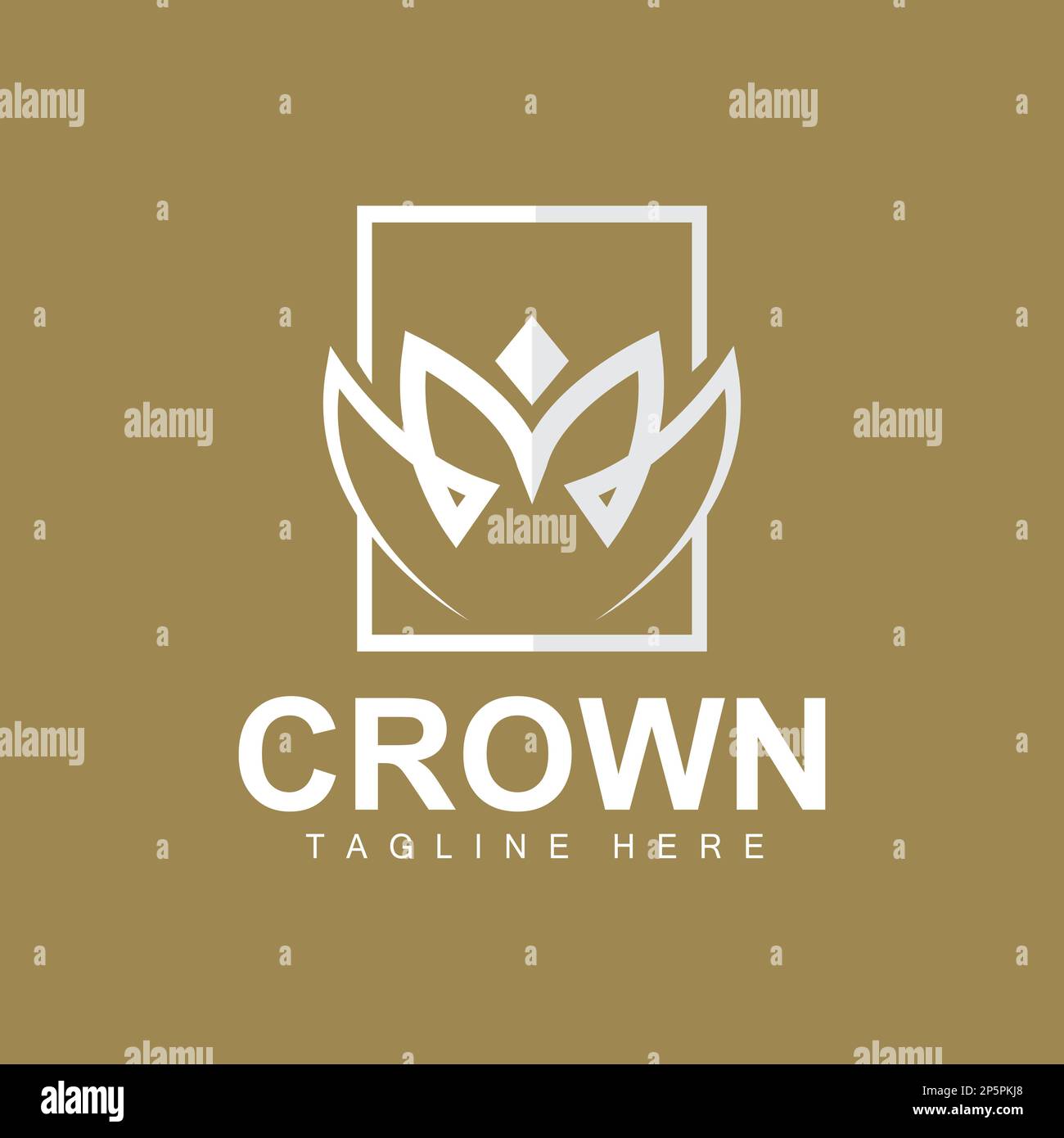 Shield and crown royal luxury logo hi-res stock photography and images ...
