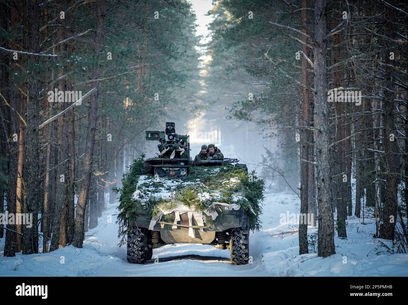 Paprade, Lithuania. 07th Mar, 2023. Boris Pistorius (SPD, M), Federal ...