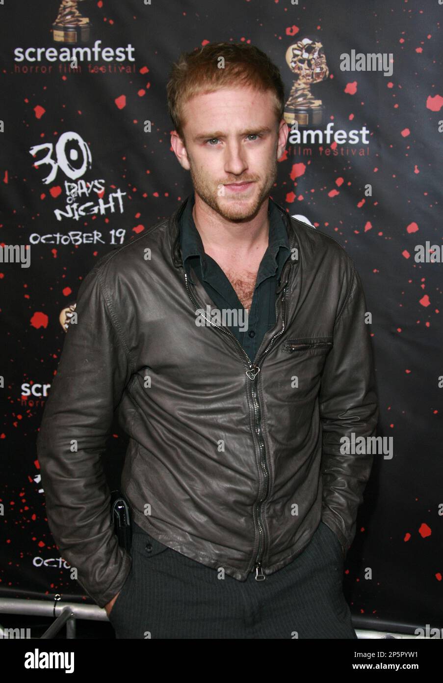 Actor Ben Foster arrives at the "30 Days of Night" Los Angeles premiere ...