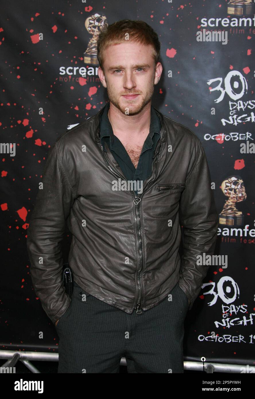 Actor Ben Foster arrives at the "30 Days of Night" Los Angeles premiere ...