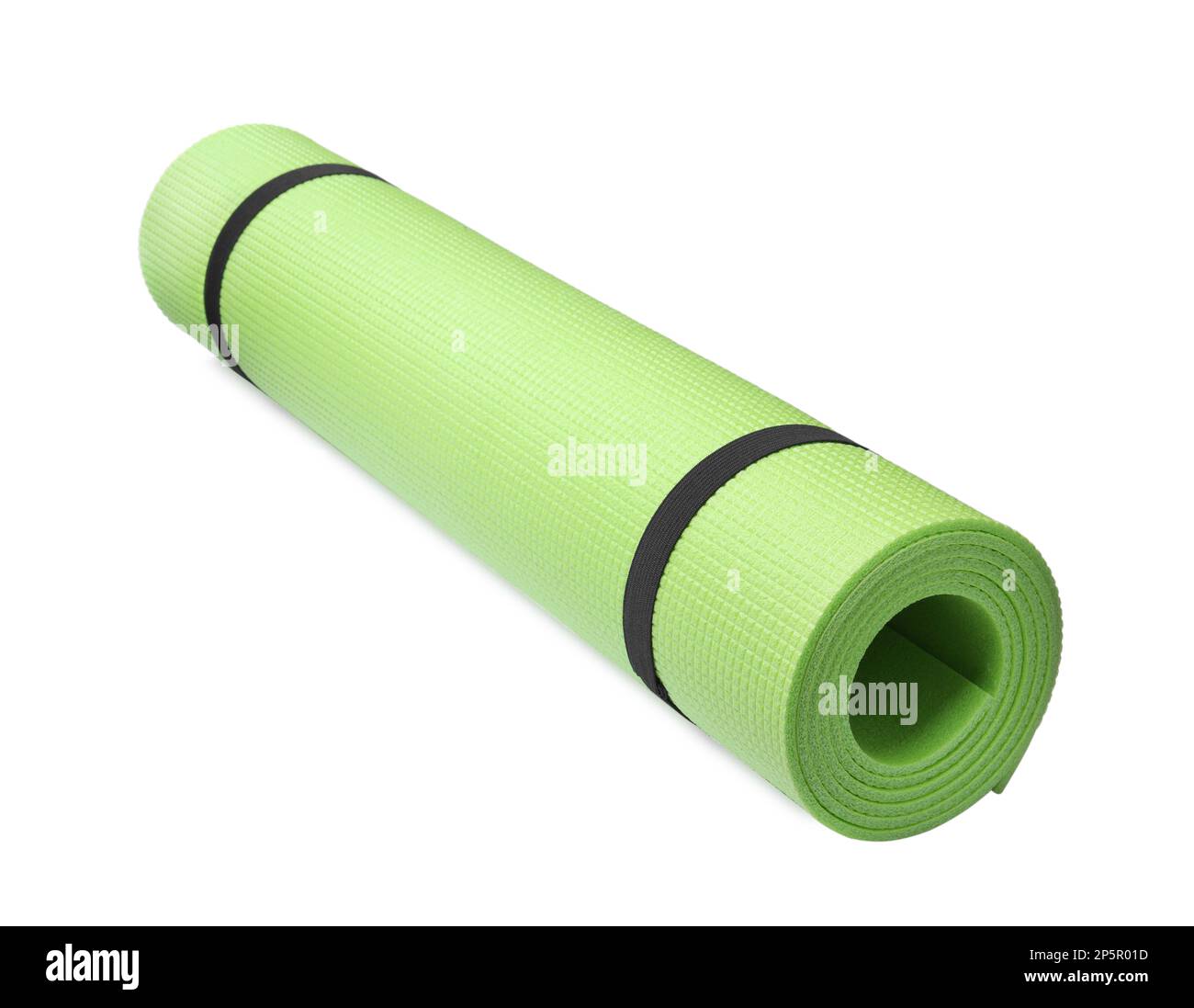 Green yoga fitness mat Cut Out Stock Images & Pictures - Alamy