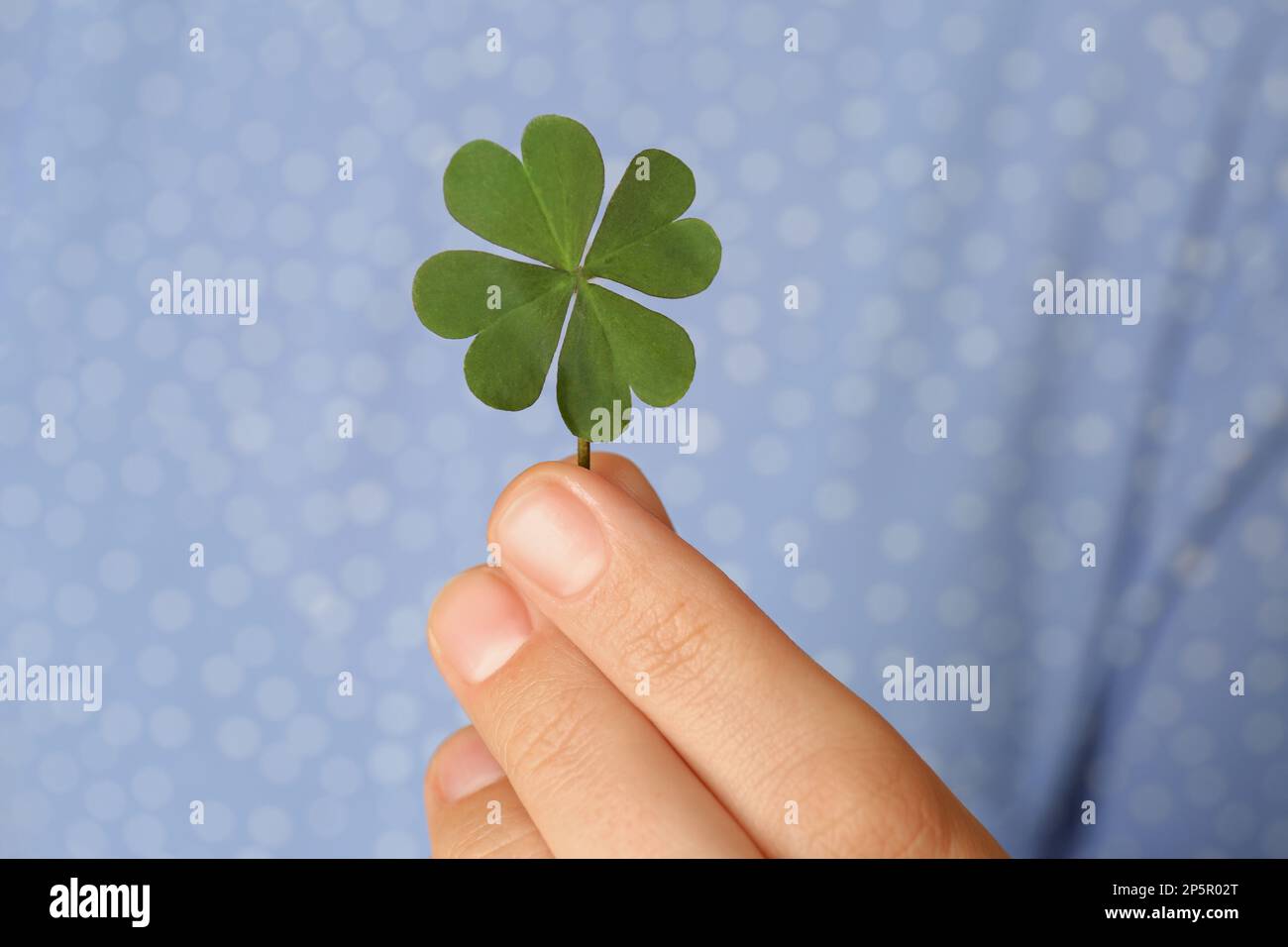 Woman 4 leaf clover hi-res stock photography and images - Alamy