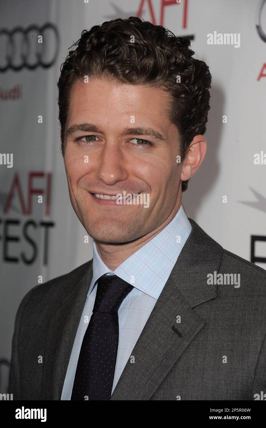 HOLLYWOOD - NOVEMBER 04: Matthew Morrison attends AFI Fest 2010 Opening ...