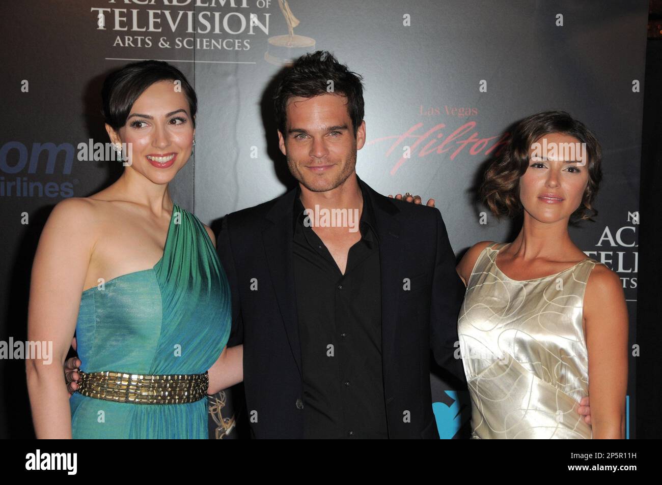 LAS VEGAS - JUNE 27: Eden Riegel, Greg Rikaart and Elizabeth ...