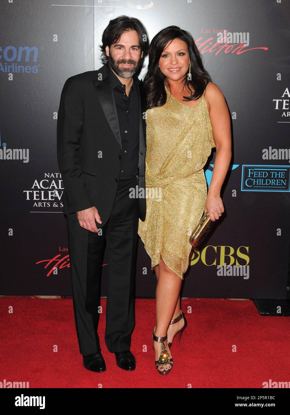 LAS VEGAS - JUNE 27: Actress Rachael Ray (R) and John M. Cusimano ...