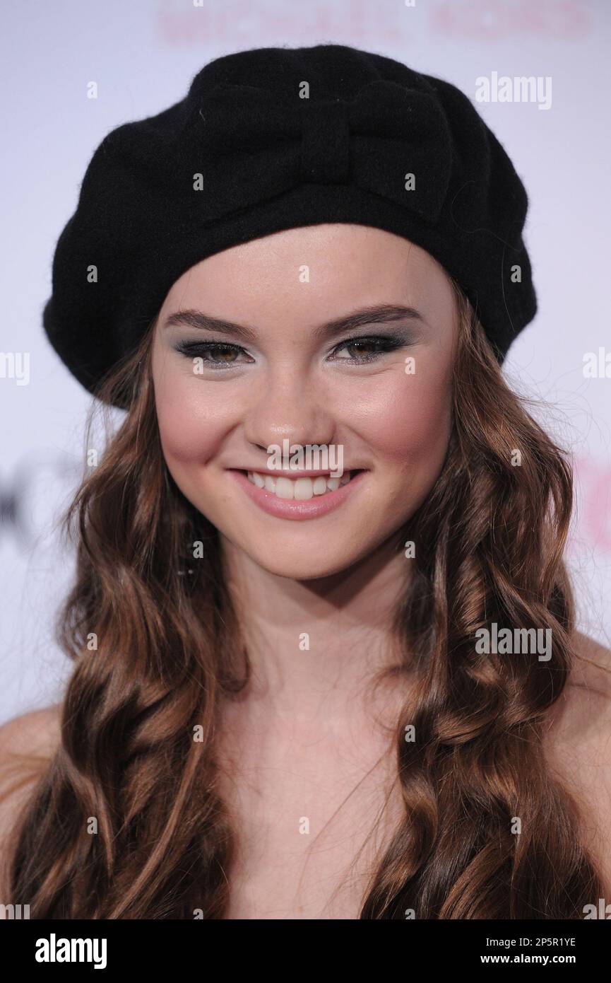 HOLLYWOOD - OCTOBER 01: Actress Madeline Carroll arrives at the 8th ...