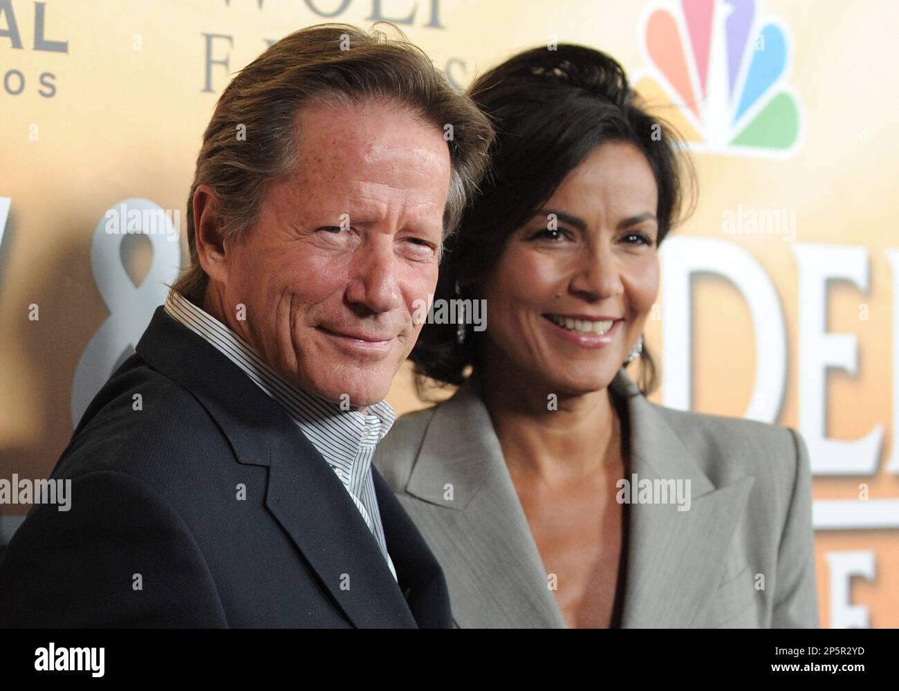 Rachel Ticotin And Peter Strauss