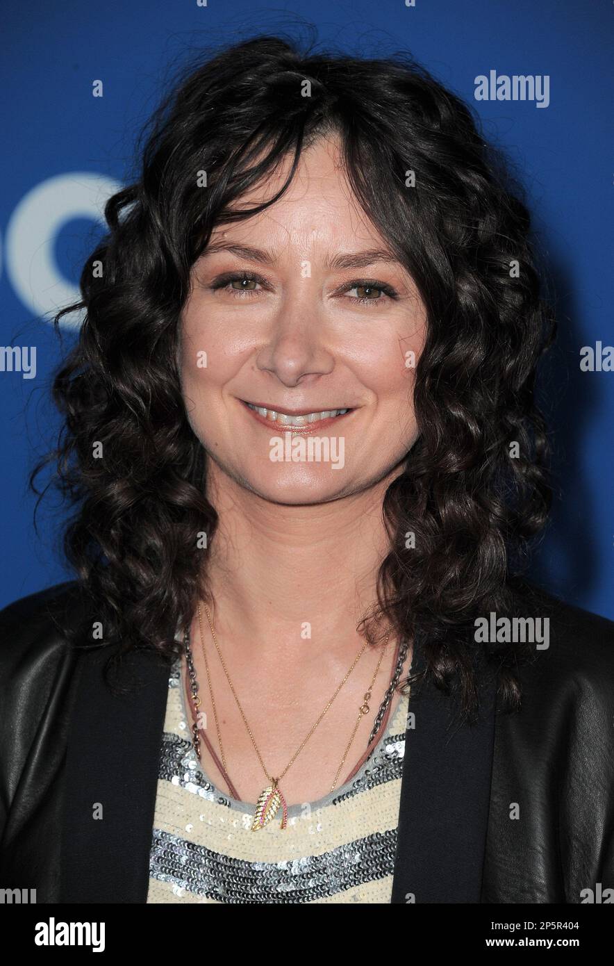 LOS ANGELES, CA - SEPTEMBER 16: Actress Sara Gilbert arrives at the CBS ...
