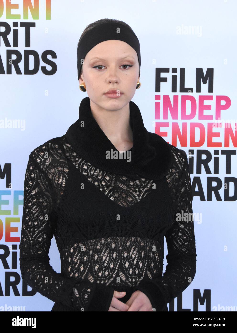 Santa Monica, California, USA 4th March 2023 Actress Mia Goth attends ...