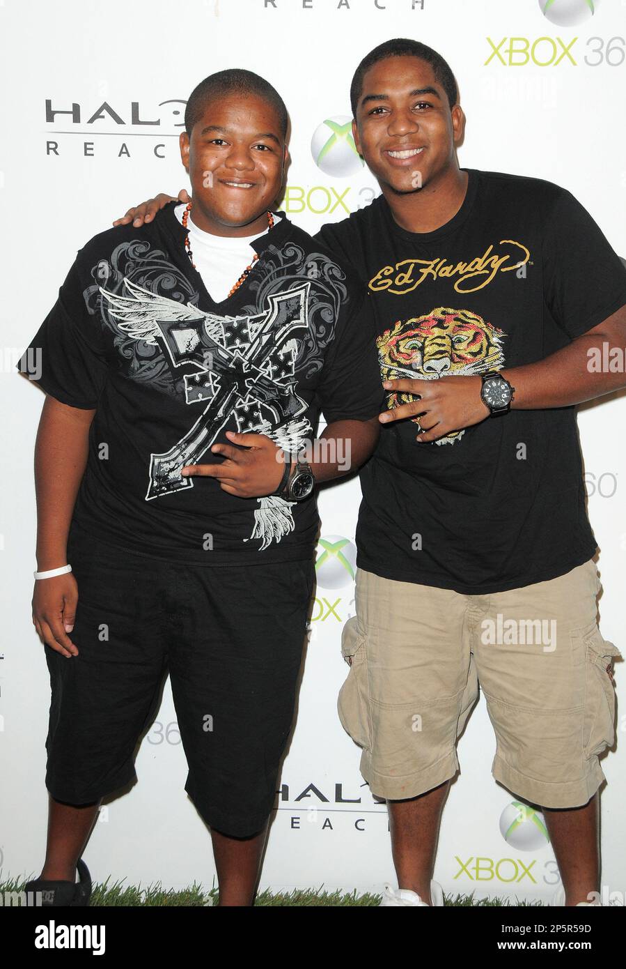 LOS ANGELES, CA - SEPTEMBER 08: Kyle Massey and Christopher Massey ...