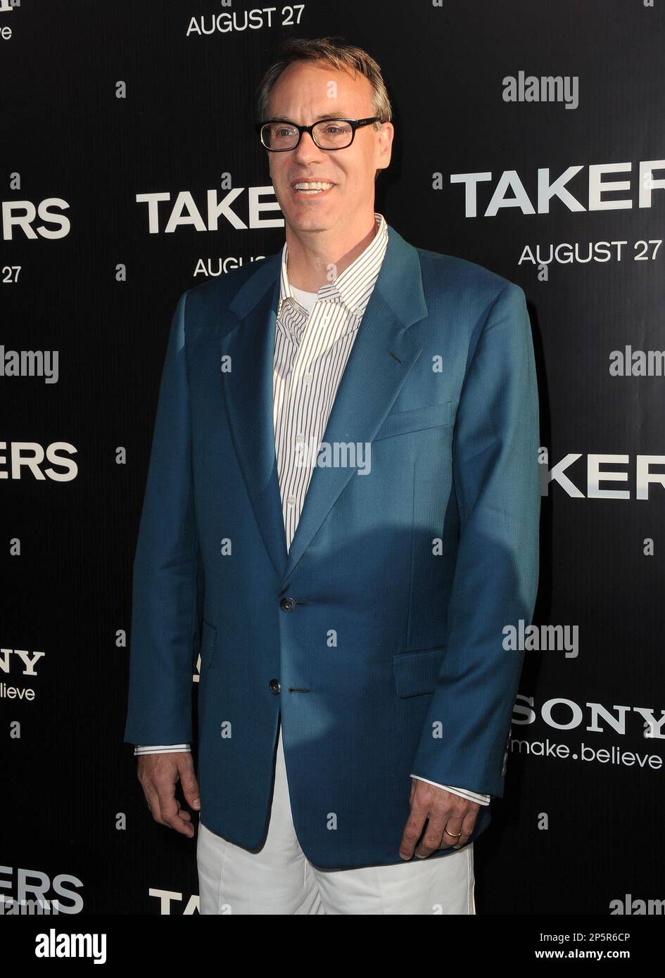 HOLLYWOOD - AUGUST 04: Director John Luessenhop arrives at the "Takers ...