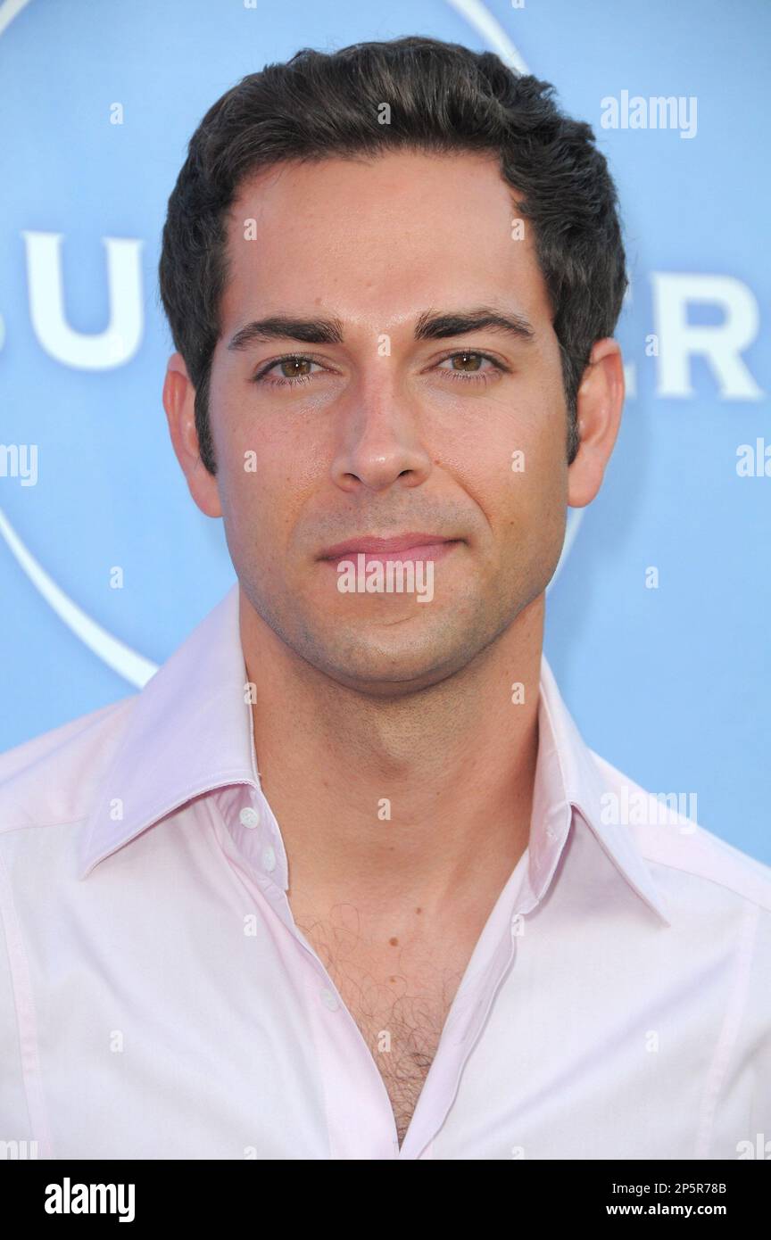 BEVERLY HILLS, CA - JULY 30: Actor Zachary Levi arrives at NBC ...