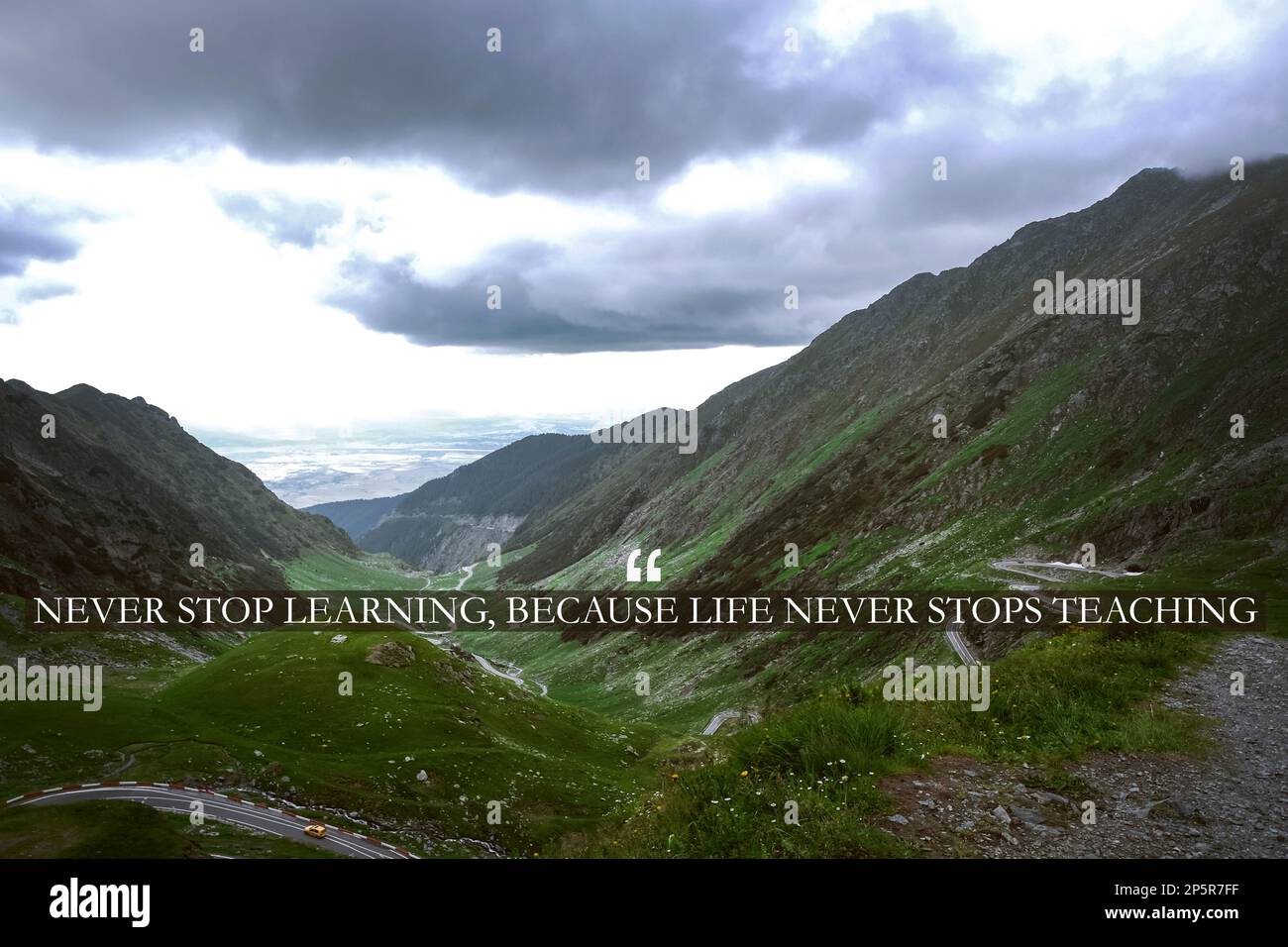 Never Stop Learning, Because Life Never Stops Teaching. Motivational ...