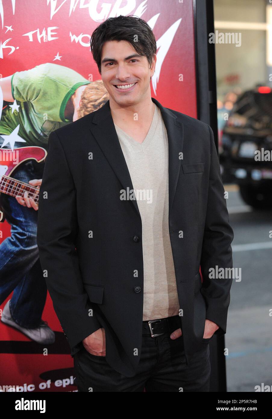 HOLLYWOOD - JULY 27: Actor Brandon Routh arrives at the "Scott Pilgrim ...
