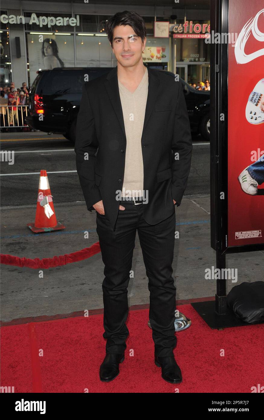 HOLLYWOOD - JULY 27: Actor Brandon Routh arrives at the "Scott Pilgrim ...