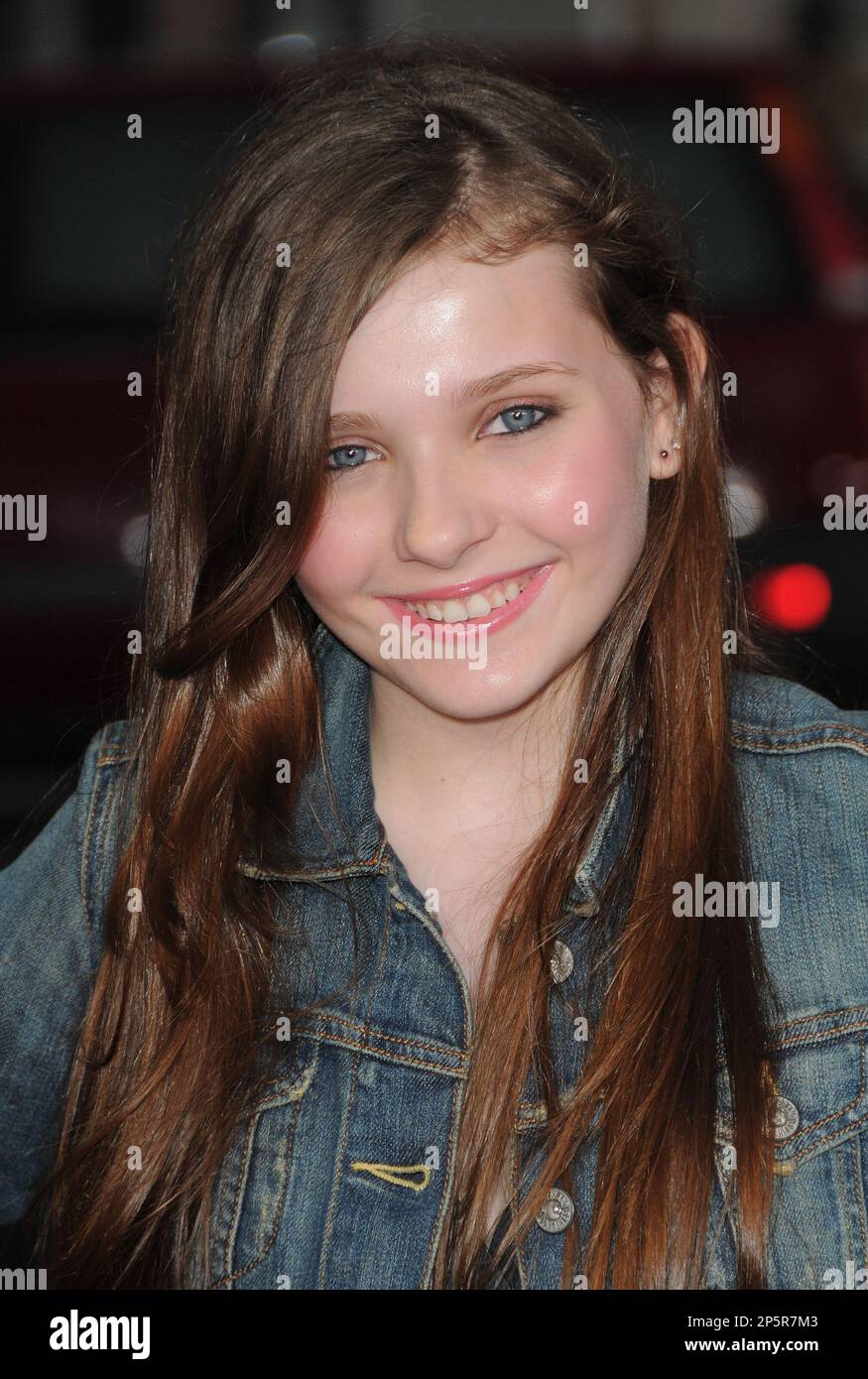 HOLLYWOOD - JULY 27: Actress Abigail Breslin arrives at the "Scott ...