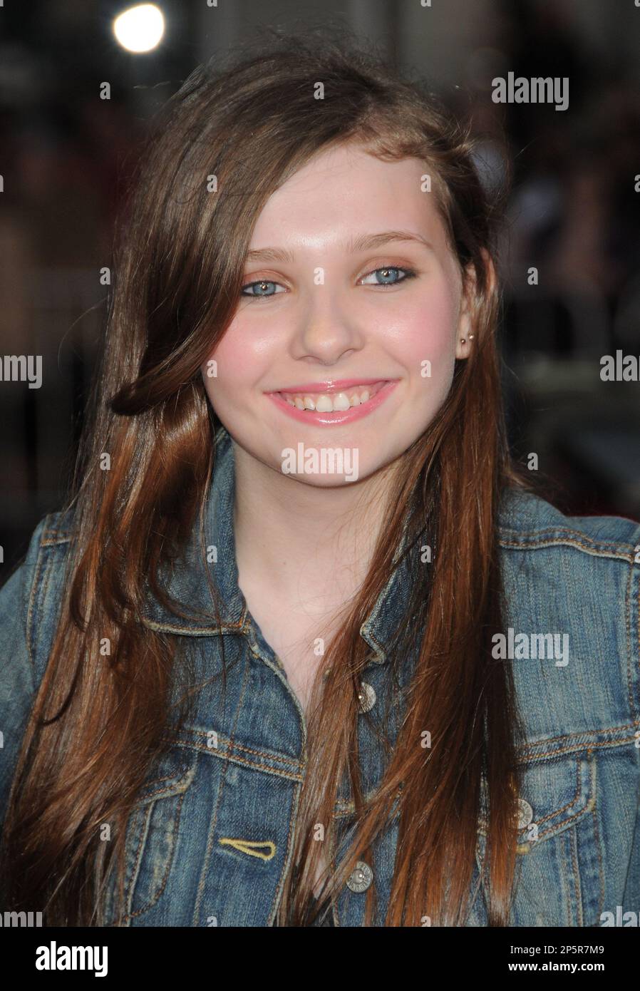 HOLLYWOOD - JULY 27: Actress Abigail Breslin arrives at the "Scott ...