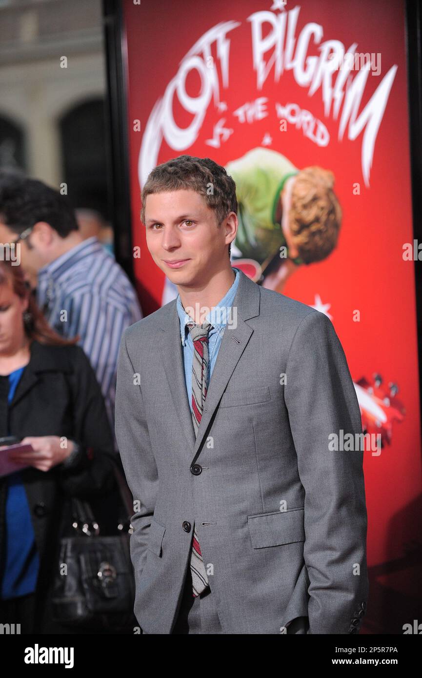 HOLLYWOOD - JULY 27: Actor Michael Cera arrives at the "Scott Pilgrim ...
