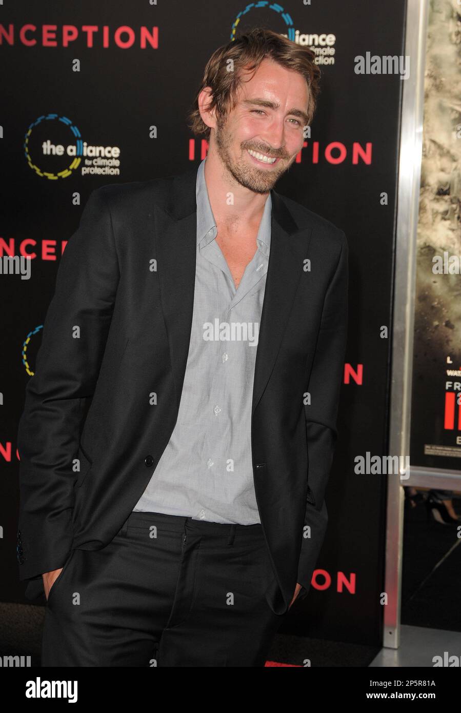 HOLLYWOOD - JULY 13: Actor Lee Pace arrives to the "Inception" Los ...