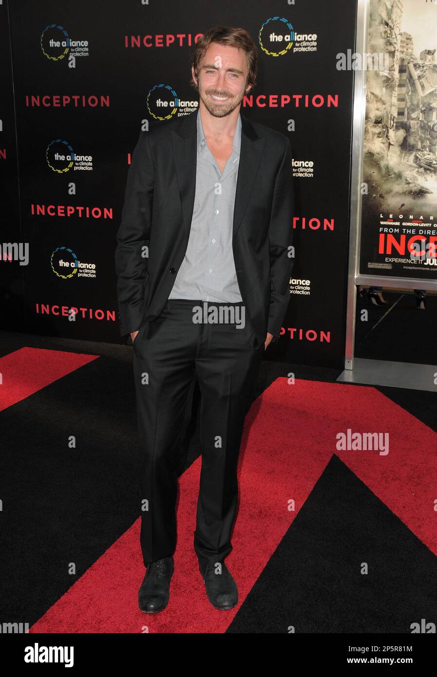 HOLLYWOOD - JULY 13: Actor Lee Pace arrives to the "Inception" Los ...