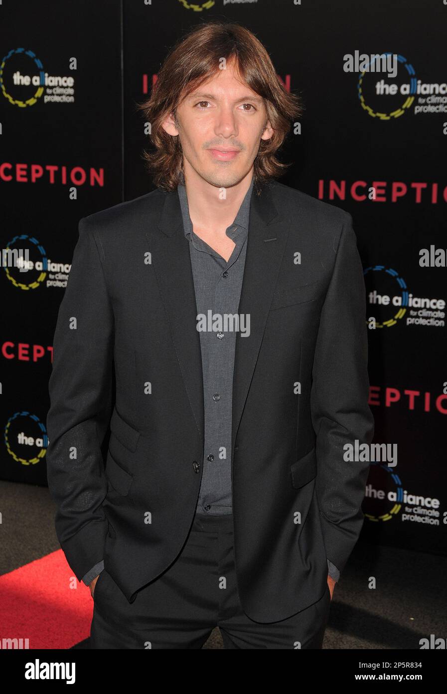 HOLLYWOOD - JULY 13: Actor Lukas Haas arrives to the "Inception" Los ...