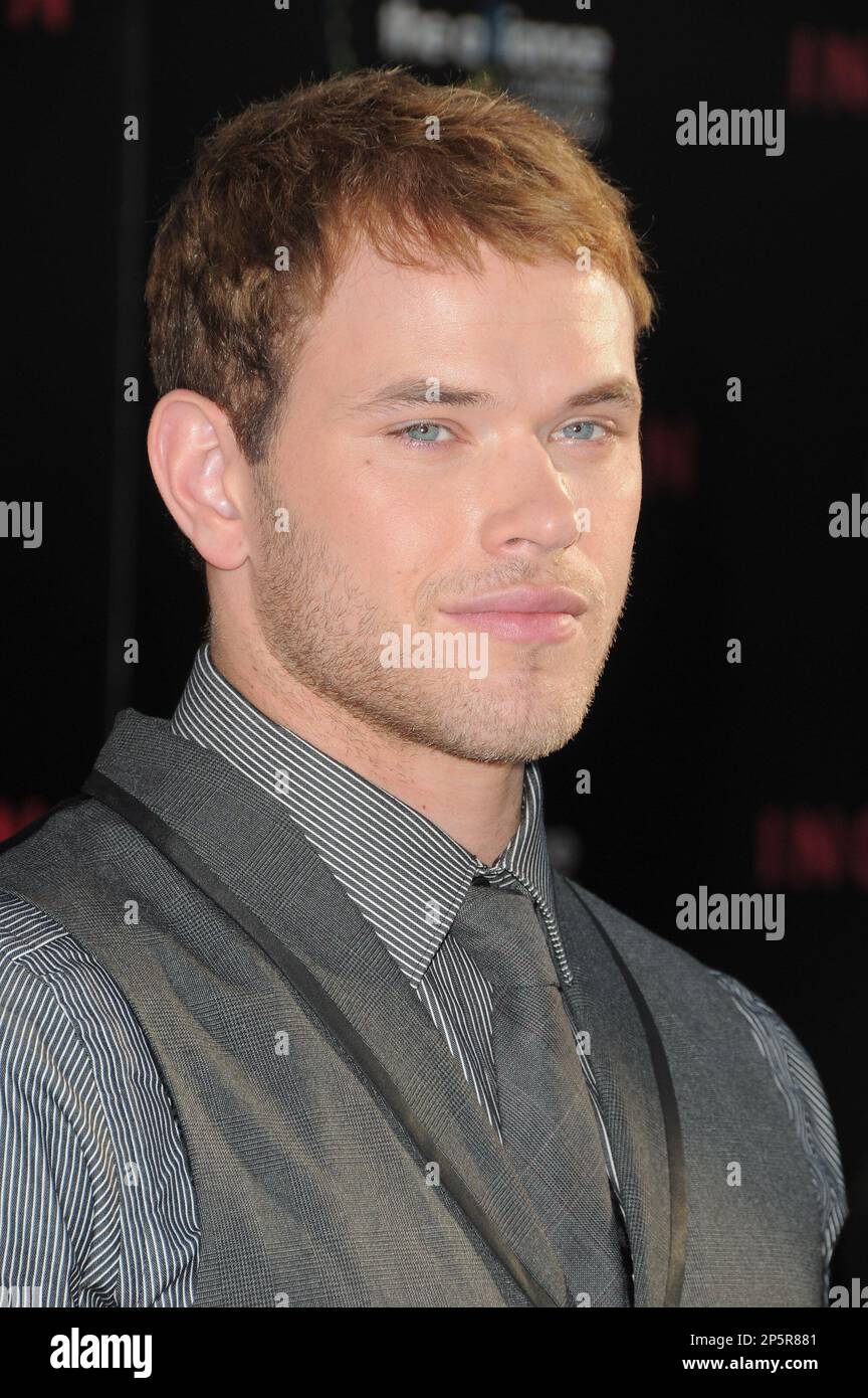 HOLLYWOOD - JULY 13: Actor Kellan Lutz arrives to the "Inception" Los ...