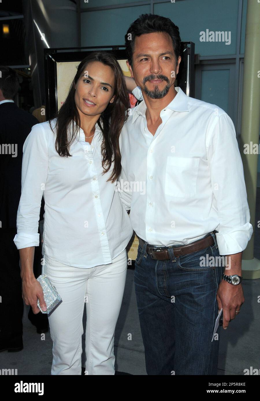 HOLLYWOOD - JUNE 23: Actors Talisa Soto Bratt and Benjamin Bratt arrive ...