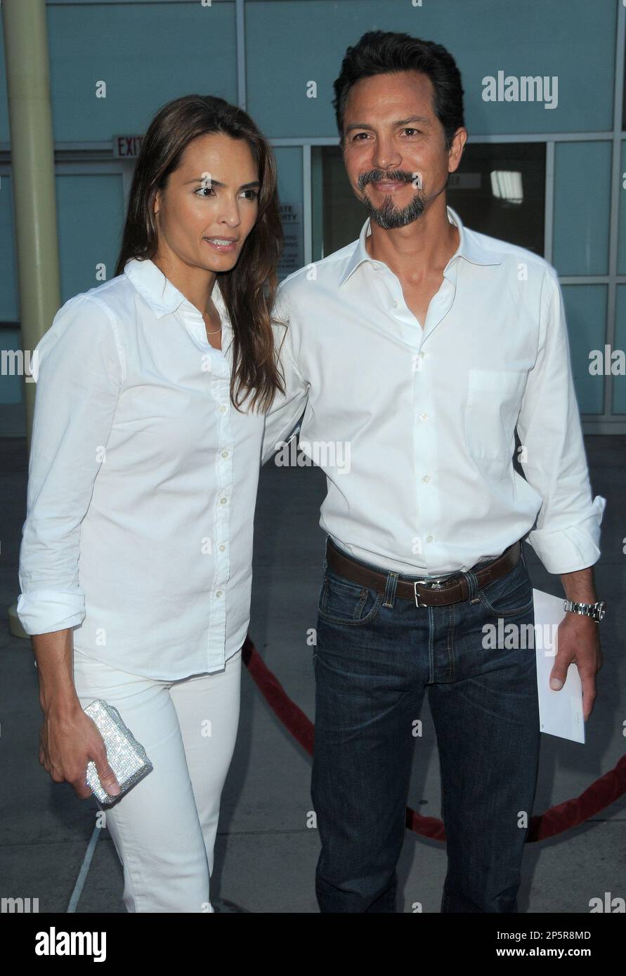 HOLLYWOOD - JUNE 23: Actors Talisa Soto Bratt and Benjamin Bratt arrive ...