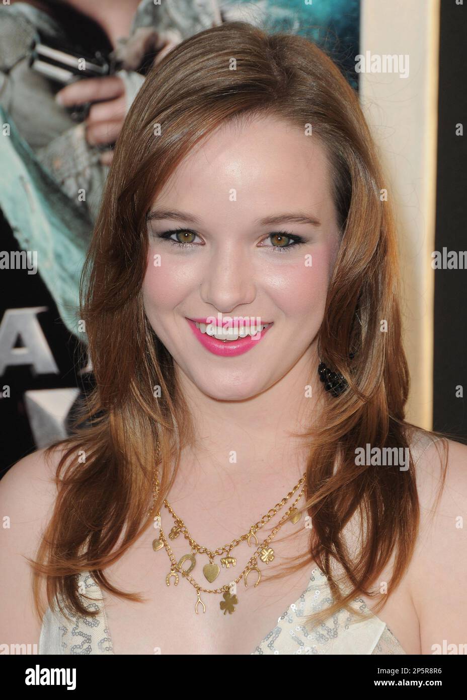 HOLLYWOOD - JUNE 17: Actress Kay Panabaker arrives at the "Jonah Hex ...