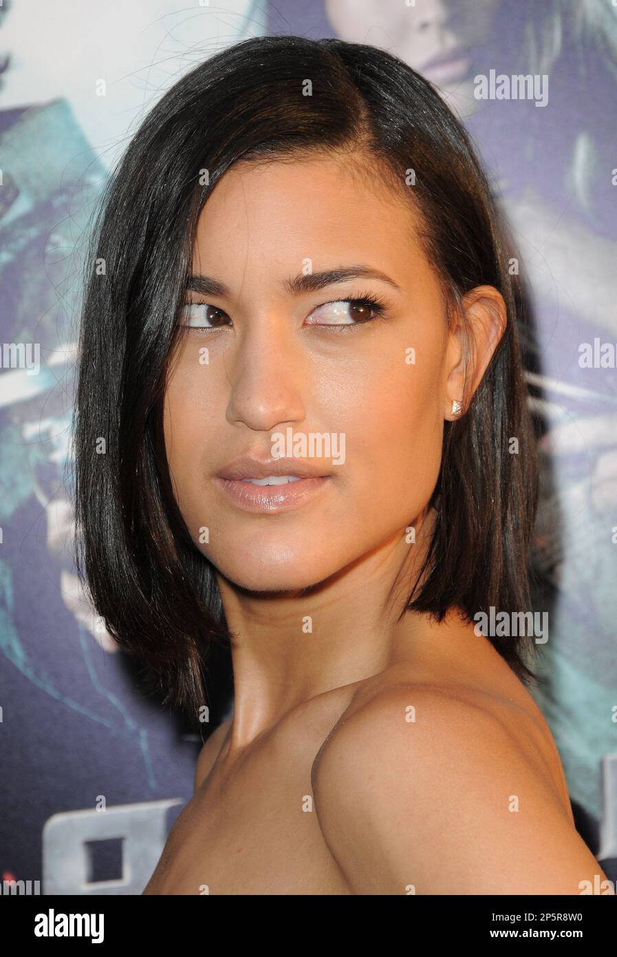 HOLLYWOOD - JUNE 17: Actress Julia Jones arrives at the "Jonah Hex" Los ...