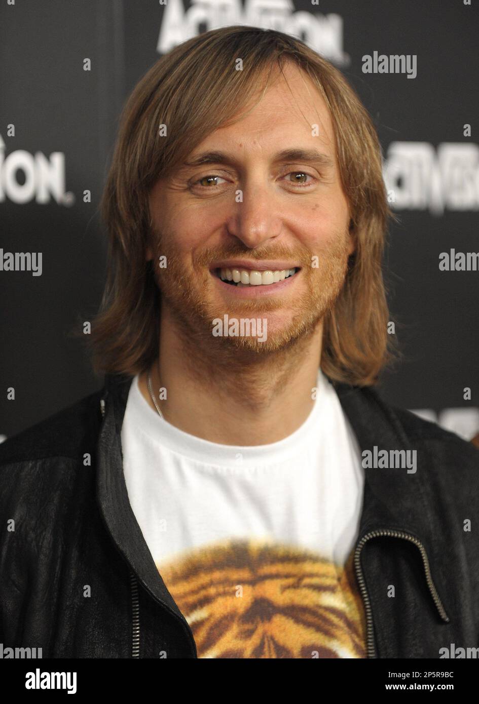 LOS ANGELES, CA - JUNE 14: David Guetta arrives at Activision Kick-Off ...