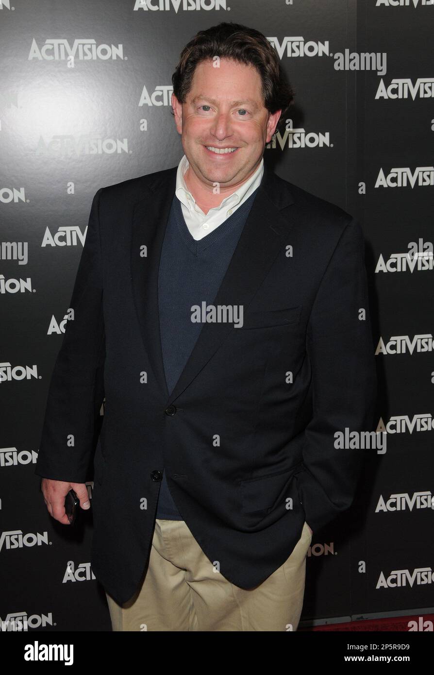 LOS ANGELES, CA - JUNE 14: Bobby Kotick arrives at Activision Kick-Off ...