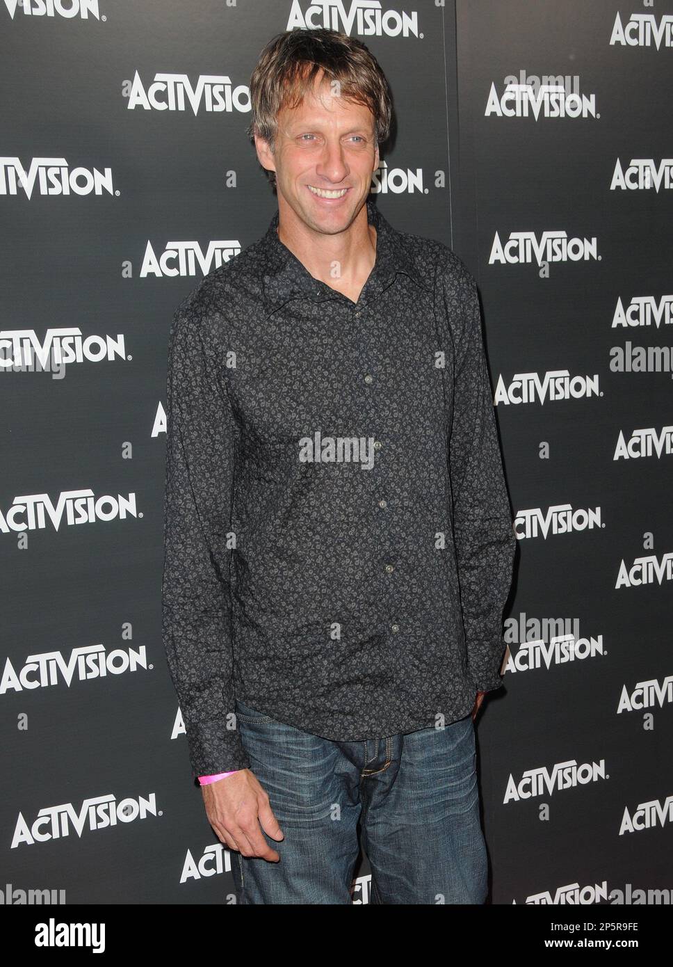 LOS ANGELES, CA - JUNE 14: Tony Hawk arrives at Activision Kick-Off ...