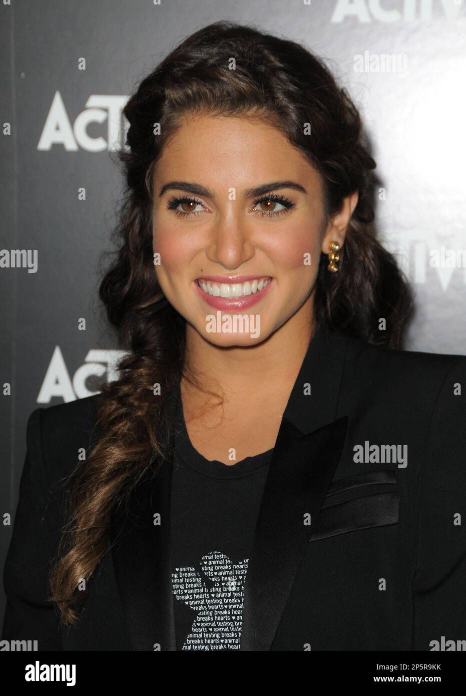 LOS ANGELES, CA - JUNE 14: Nikki Reed arrives at Activision Kick-Off ...