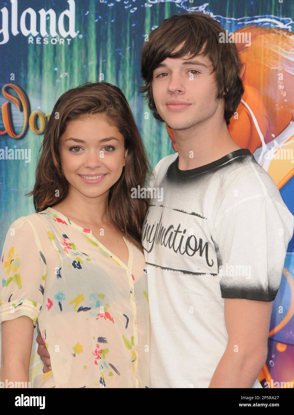ANAHEIM, CA - JUNE 10: Sarah Hyland and Matt Prokop arrive at the ...
