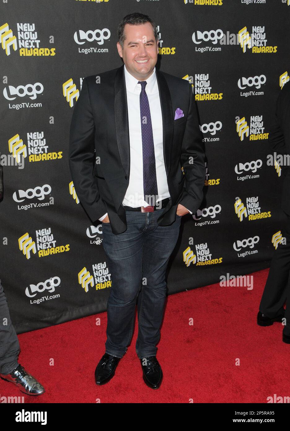 LOS ANGELES, CA - JUNE 08: Ross Mathews arrives at Logo's "NewNowNext ...