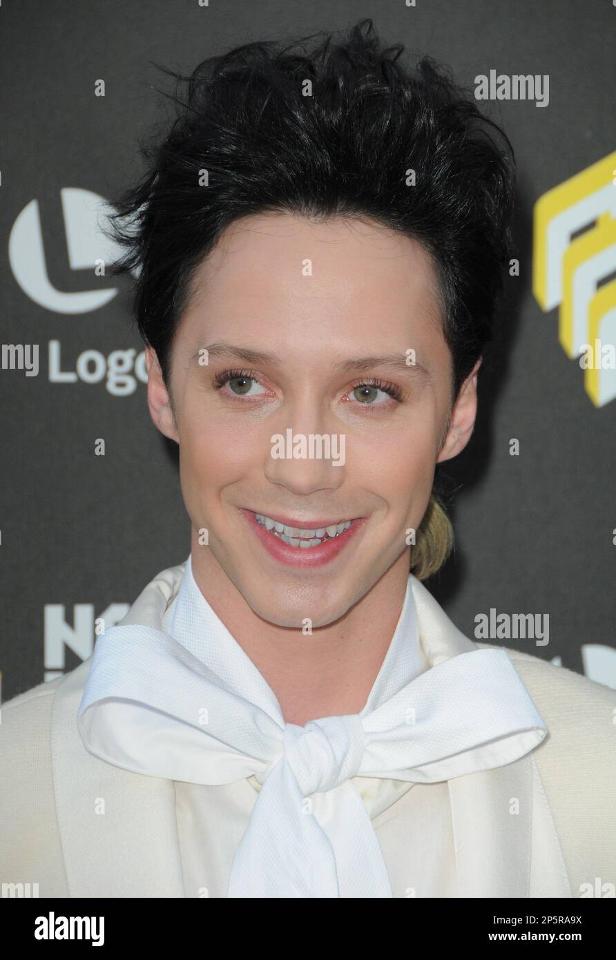 LOS ANGELES, CA - JUNE 08: Johnny Weir arrives at Logo's "NewNowNext ...